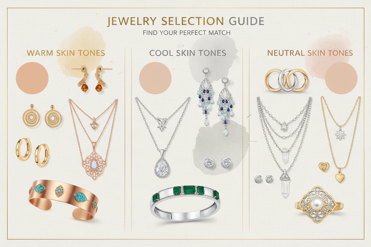 How to Choose the Right Jewelry for Your Skin Tone – AnuArtStore